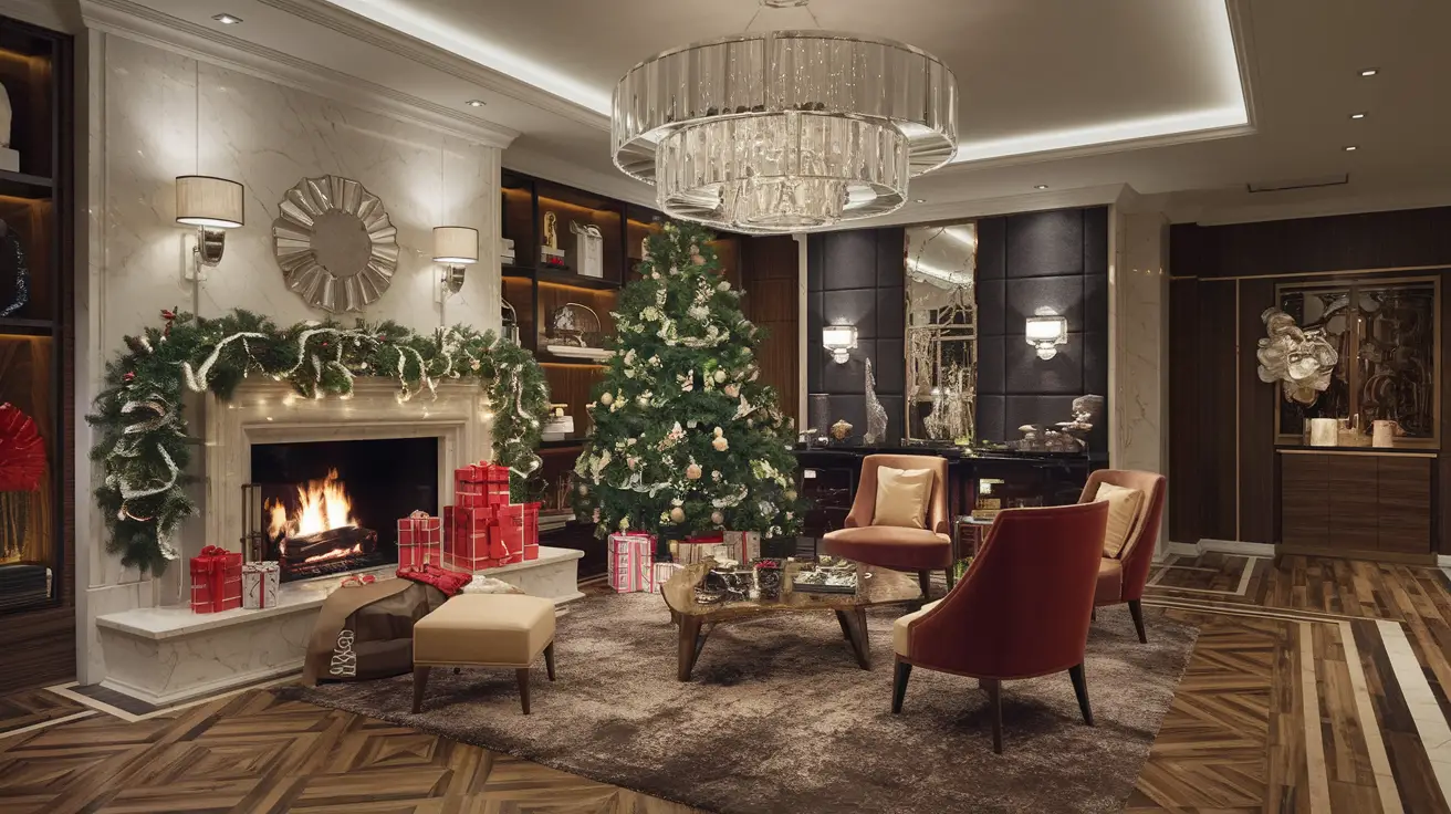 10 Luxury Christmas Living Room Ideas - seekpretty
