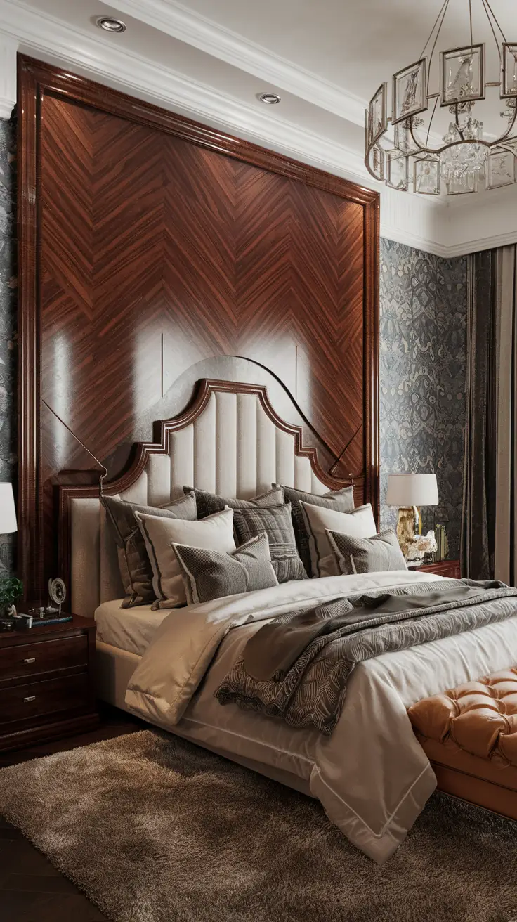 10+ Wooden Headboard Ideas - seekpretty