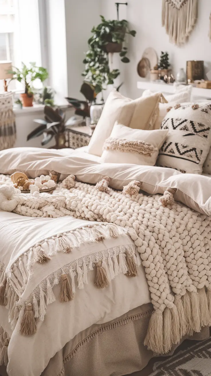 10+ Neutral Bedding Ideas - seekpretty