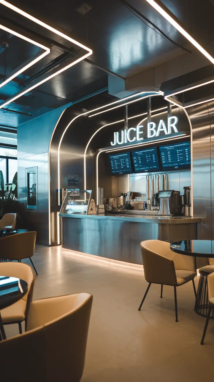 10 Inspiring Juice Bar Design Ideas - seekpretty