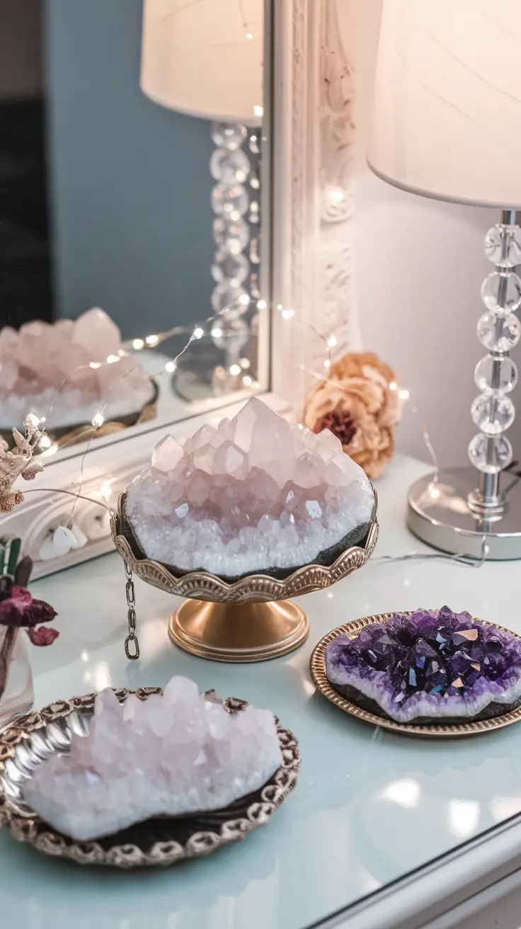 10 Crystal Room Decor Ideas - seekpretty