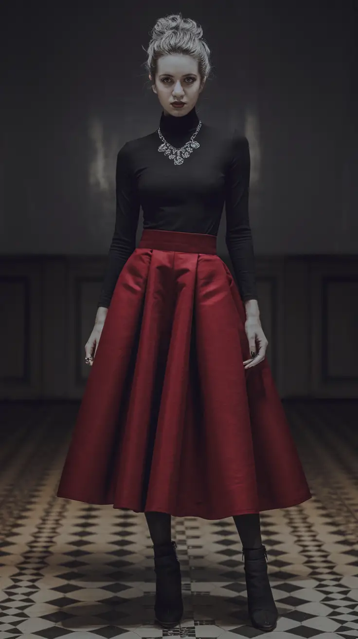 10+ Dark Feminine Outfits for Valentine’s Day - seekpretty