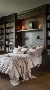 10+ Dark Library Aesthetic Ideas for a Timeless and Cozy Space - seekpretty