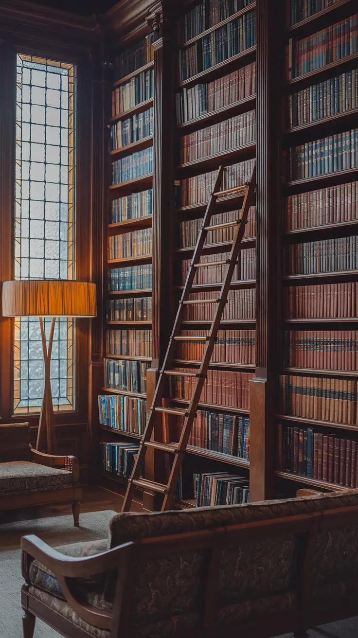 10+ Dark Library Aesthetic Ideas for a Timeless and Cozy Space - seekpretty