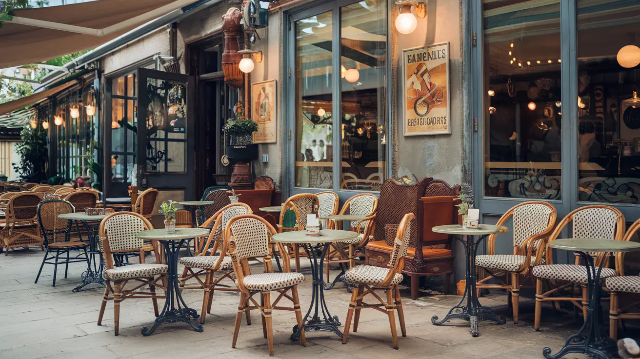 5+ Outdoor Cafe Ideas - seekpretty