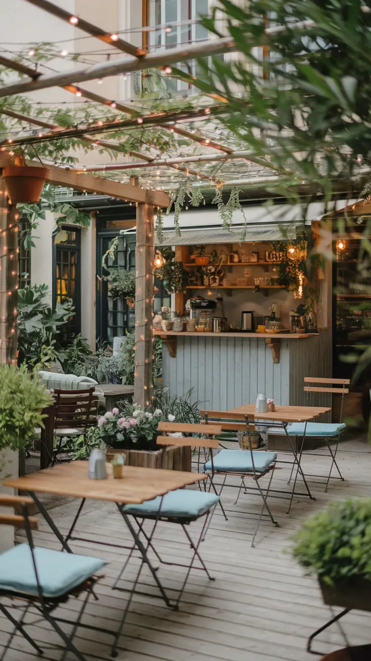 5+ Outdoor Cafe Ideas - seekpretty