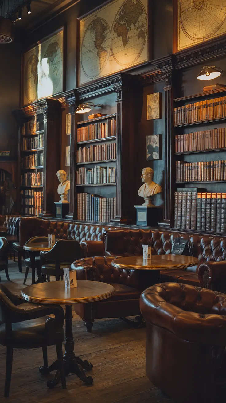 5 Vintage Cafe Design and Lighting Ideas - seekpretty