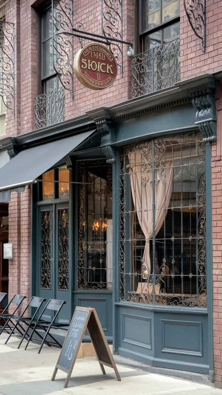 10 Coffee Shop Front Designs That Feel Like European Postcards - seekpretty