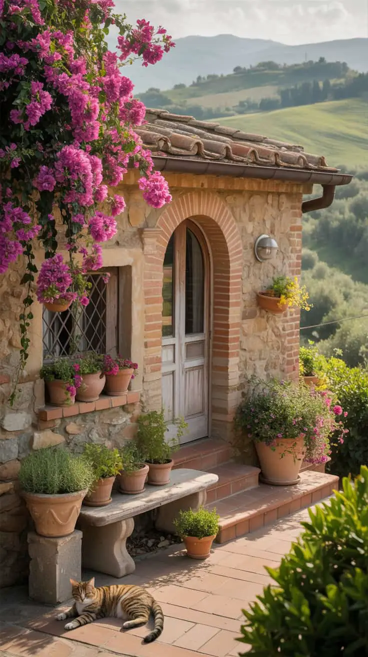 How to Design a Stone Mediterranean Cottage Exterior - seekpretty