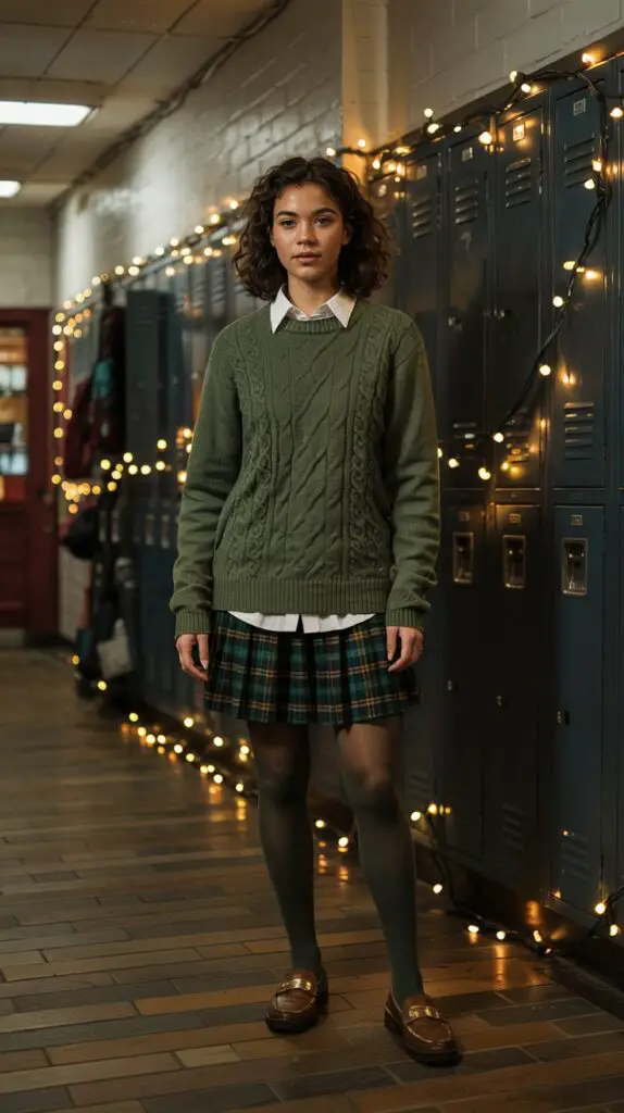 7+ Preppy Outfits for School Christmas Events - seekpretty