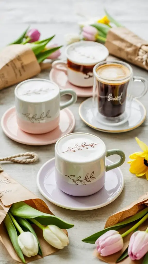 Coffee Cup Ideas Inspired by Spring Flower Markets - seekpretty