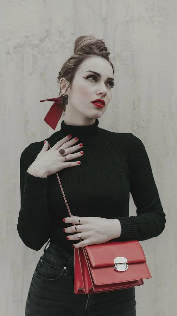 Femme Fatale Energy with a Romantic Spring Twist: The Femme Fatale ...